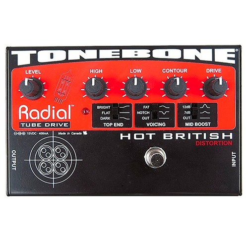 Педаль эффектов Radial Hot British - купить в Киеве и Украине: цена, стоимость и отзывы в Struny