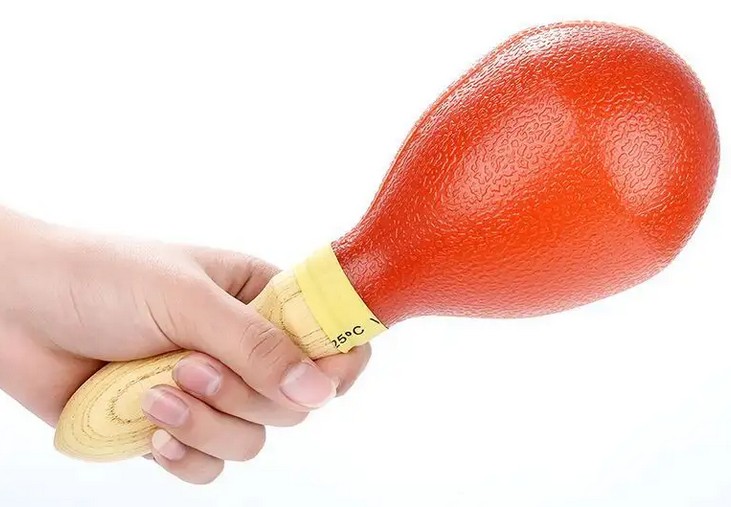 Avzhezh AMR15R Large Plastic Maracas Wooden Handle Маракаси (пара ...